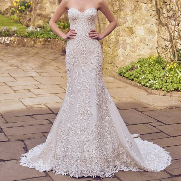 AG BRIDAL | Dresses | 250 Ag Bridal London Strapless Gr5053 Phoenix Collection Gown Size 416 Us ...